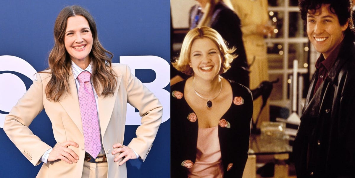 Drew Barrymore spills how she convinced Adam Sandler to work together ...