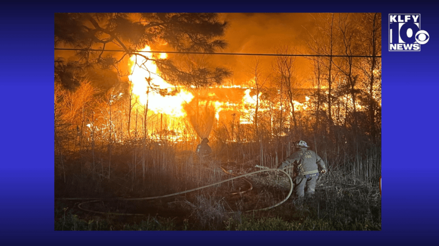 Abandoned Scott home destroyed by fire