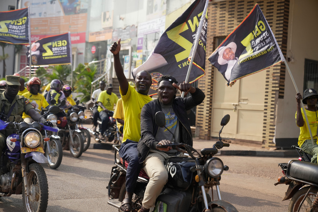 Uganda's president says strong election victory over his youthful ...
