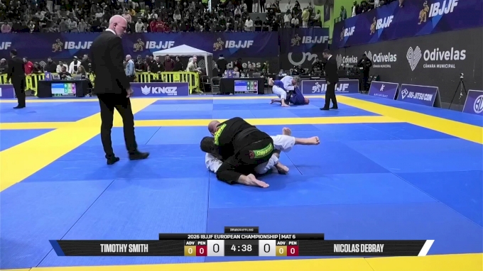Nicolas Debray vs Timothy Smith 2026 European Jiu-Jitsu IBJJF Championship