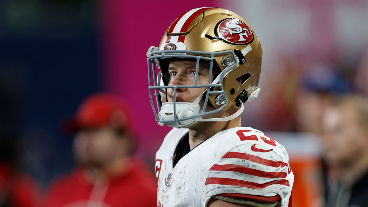 49ers coach Kyle Shanahan lauds Christian McCaffrey with prestigious claim