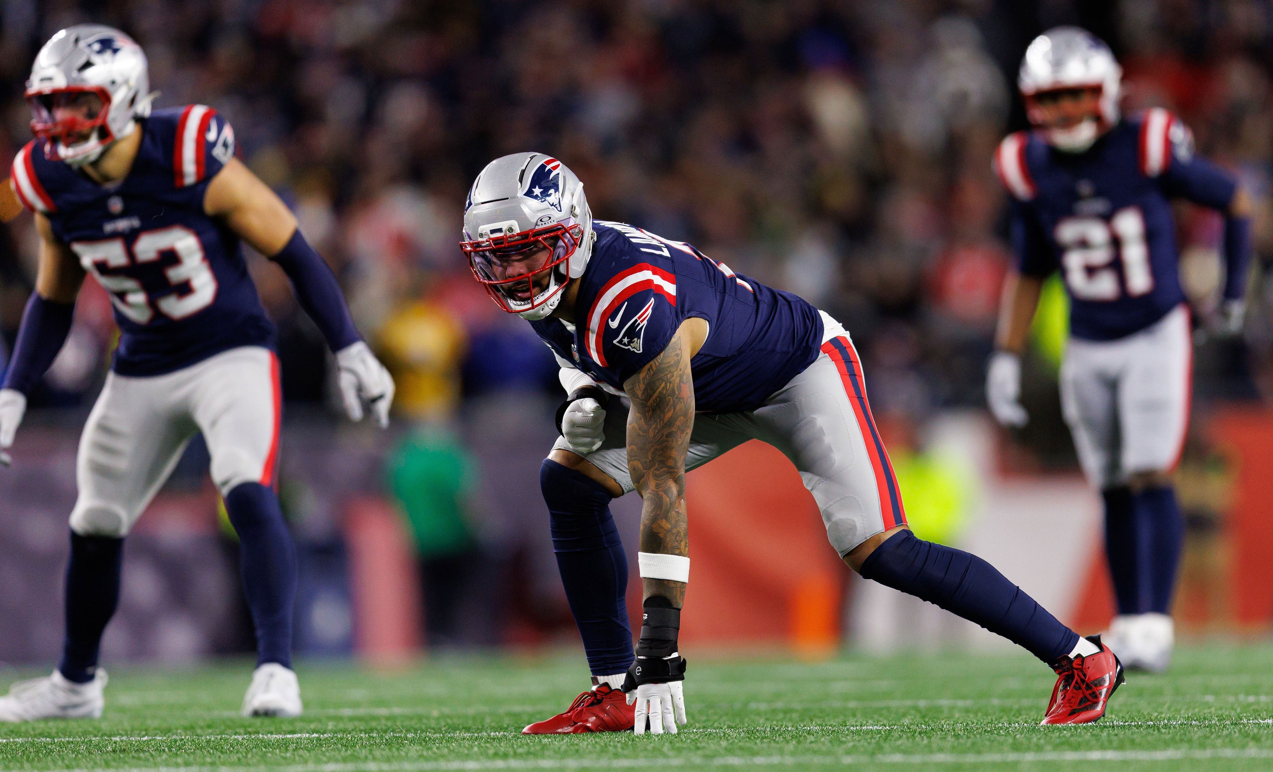 Patriots game day roster: NFL divisional playoffs vs. Texans
