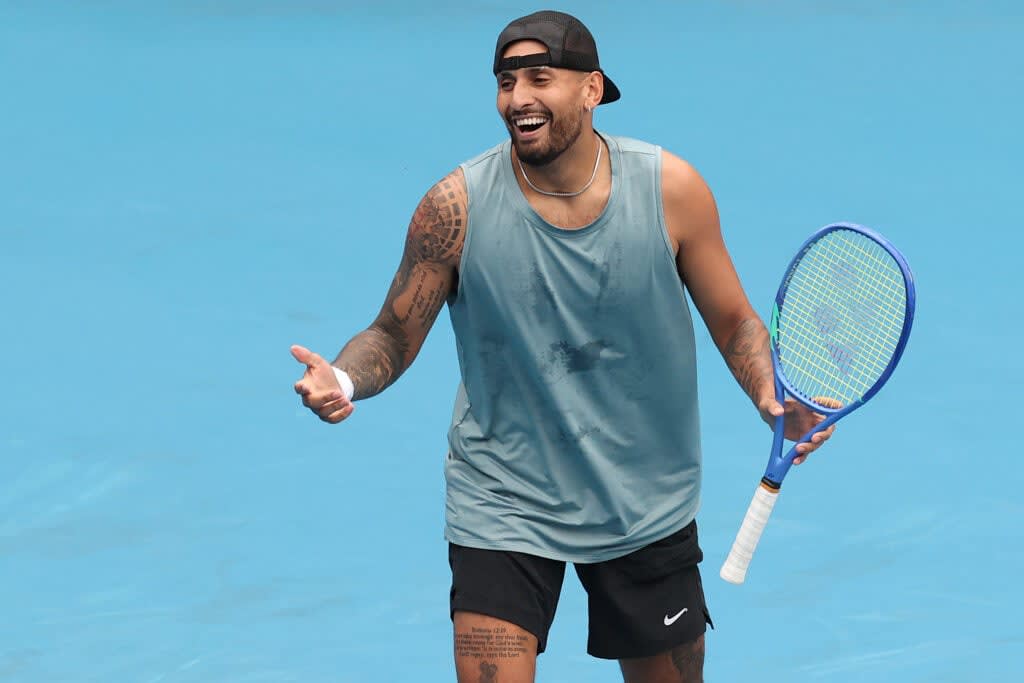 Nick Kyrgios issues three-word response to Maria Sakkari’s stunning ...