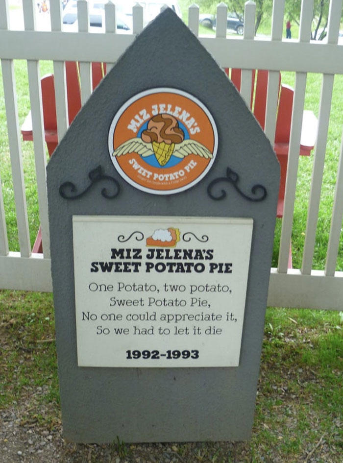 Ben & Jerry’s has a literal graveyard for their discontinued flavors ...