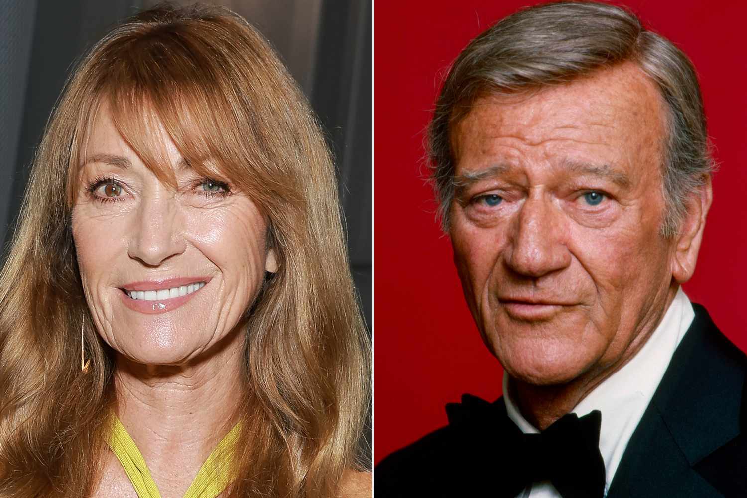 Jane Seymour reveals John Wayne once asked to dine with her on a flight ...