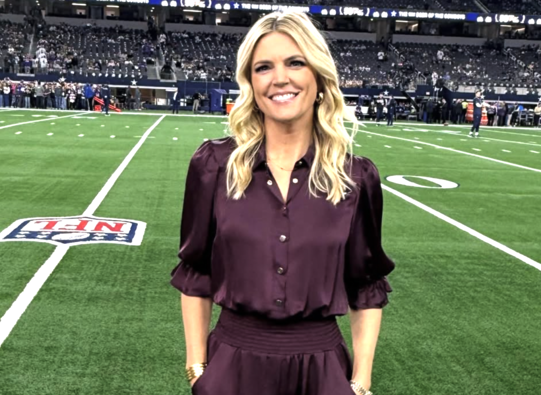 Melissa Stark making NFL career history Sunday night