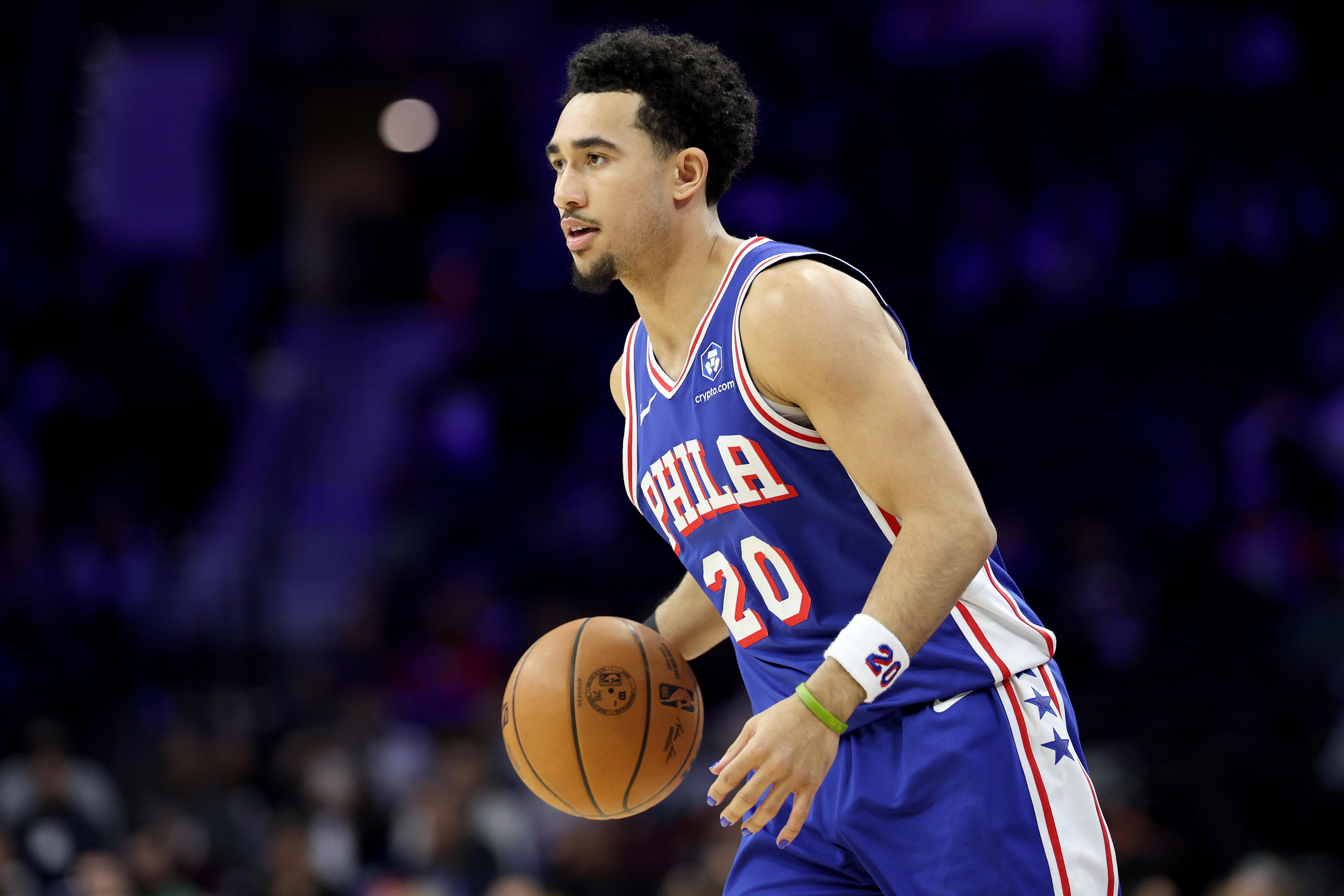 How did Sixers' Jared McCain perform in return to the G League?