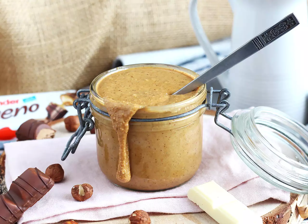 Kinder Bueno aroma sürme - sadece 2 malzeme