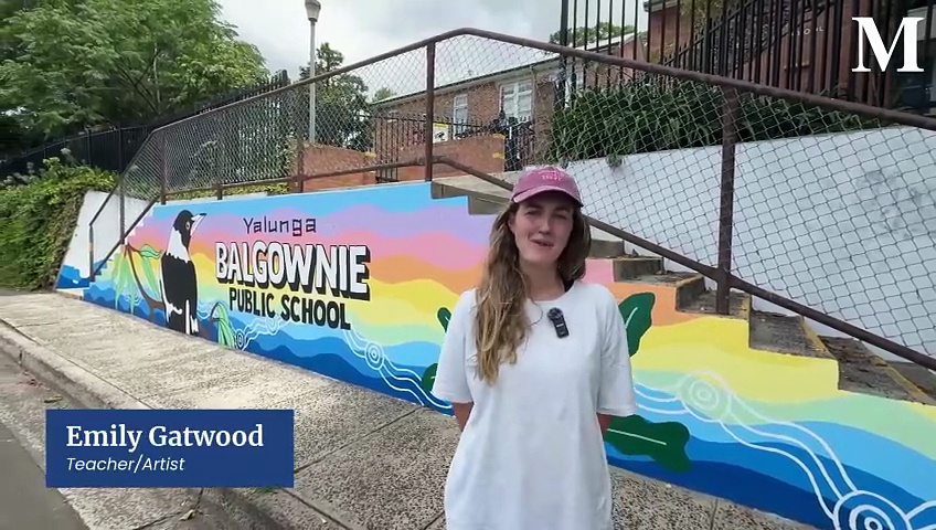 Balgownie Public School gets new mural