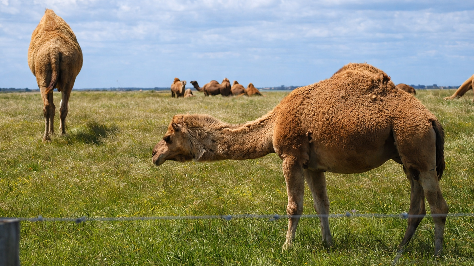 Where camels roam in Australia