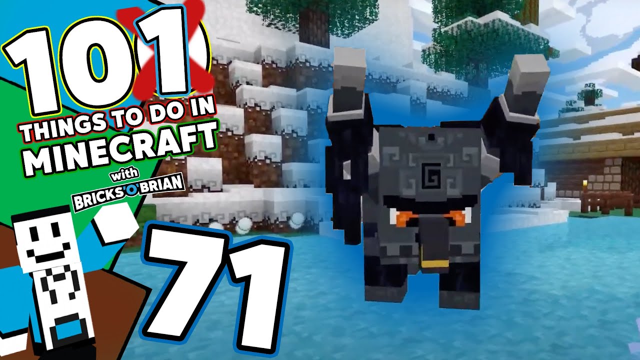 A booming economy! - 101 things to do in Minecraft with Bricks 'O' Brian