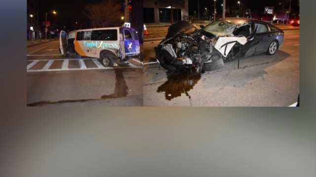 17-year-old charged with crashing stolen car into Marquette van