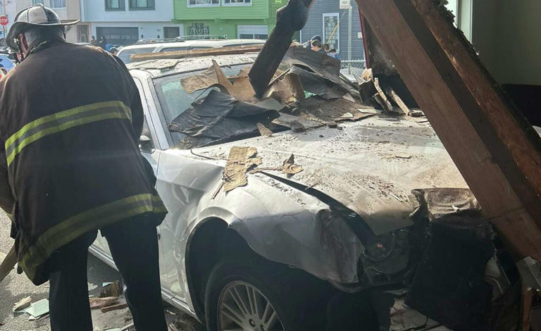 Multiple people injured after car crashes into occupied San Francisco ...