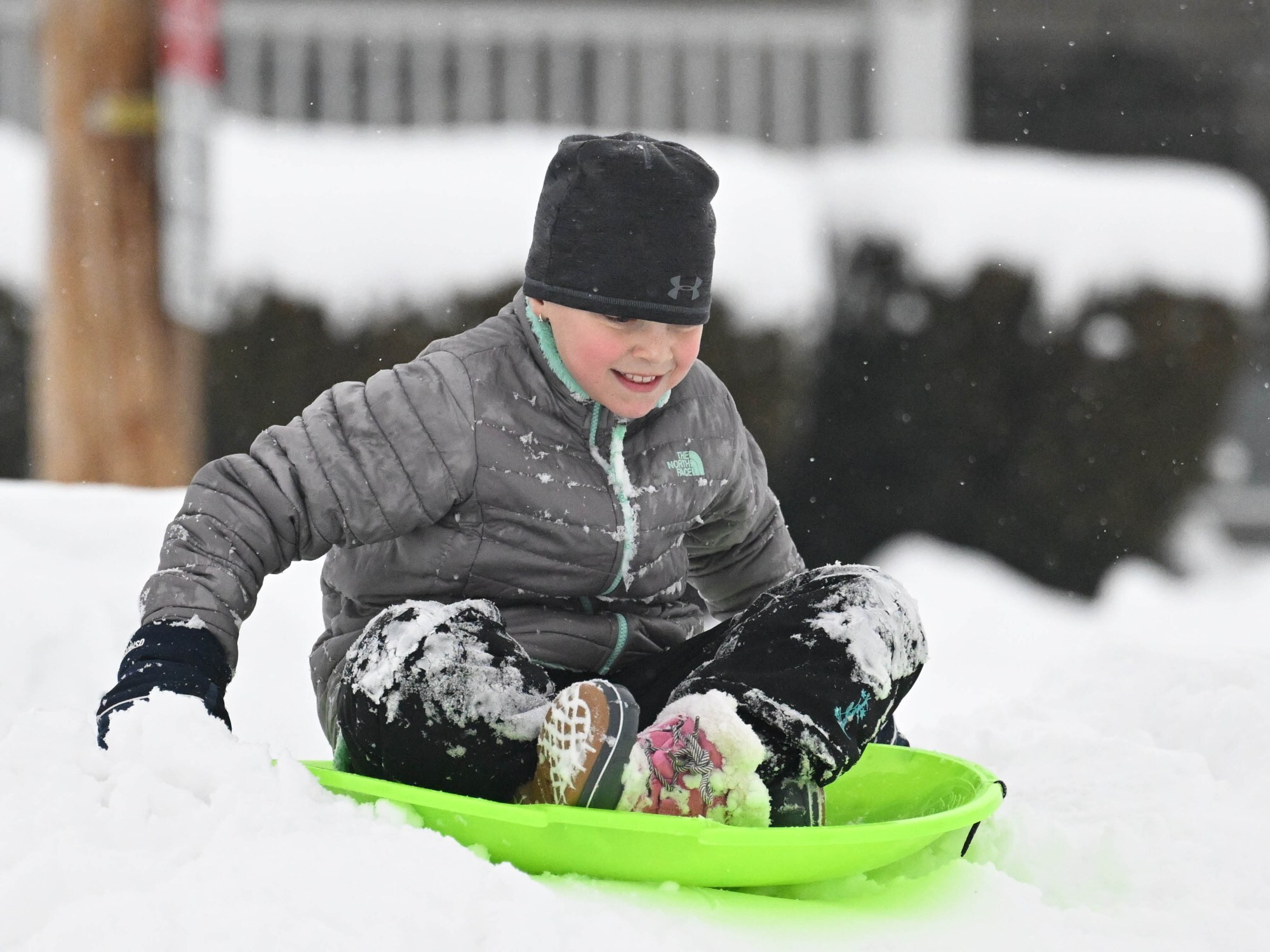 Another winter storm brings more snow to Lehigh Valley on Sunday | Photos