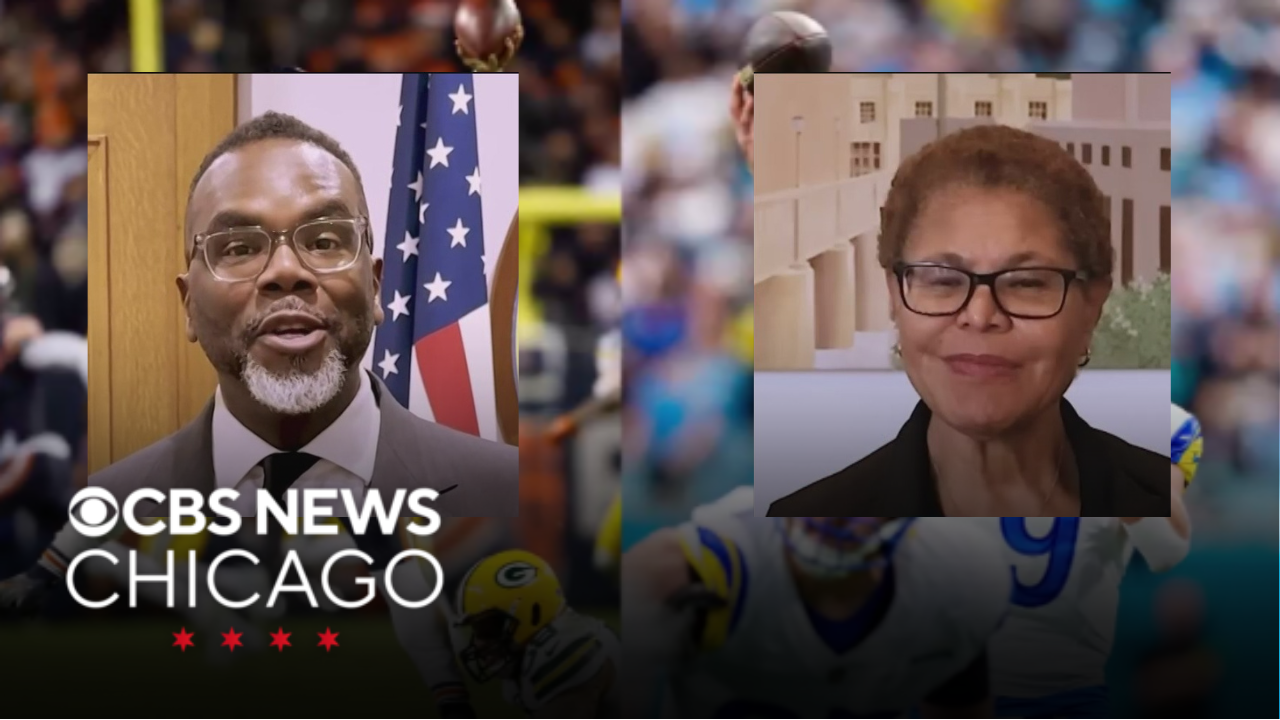 Mayors place fun wager on Bears-Rams playoff game