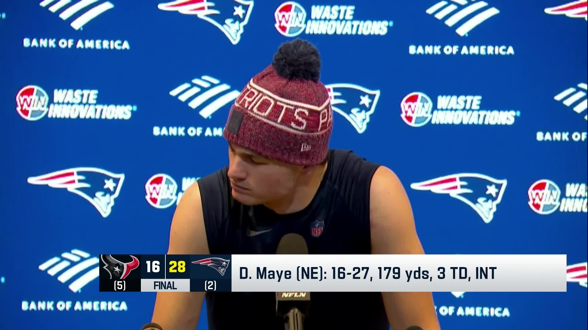 Drake Maye on advancing to AFC Championship game: 'This is one to enjoy'