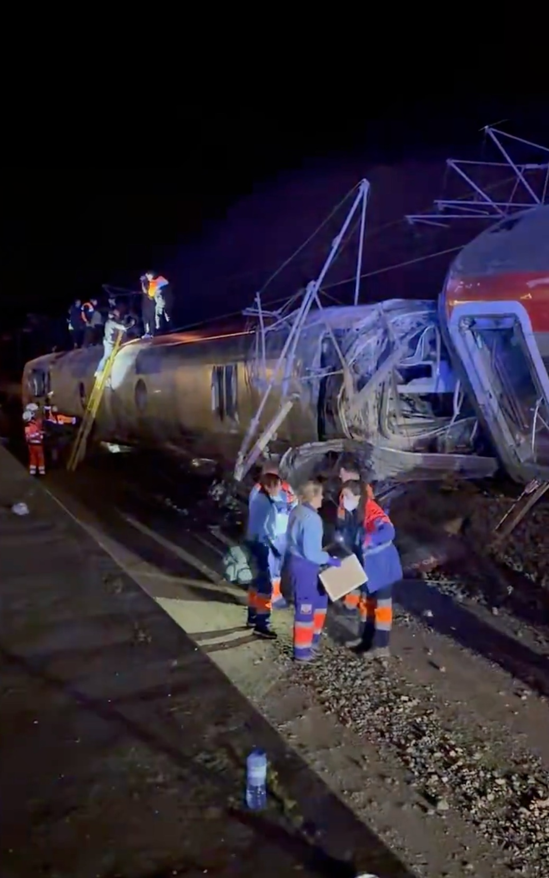 At least 21 killed, 100 injured after high-speed train collision in ...