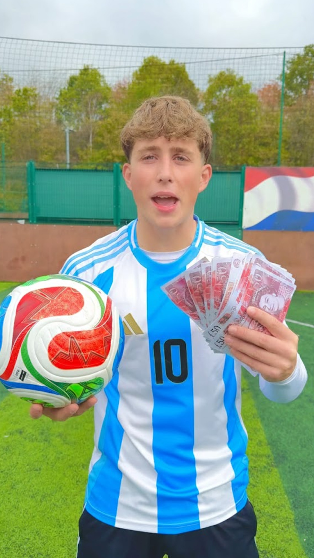 £25,000 from a football bet?