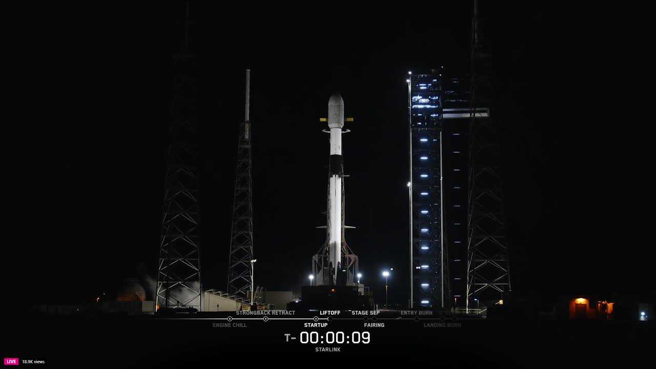 SpaceX launching 29 Starlink satellites from Cape Canaveral