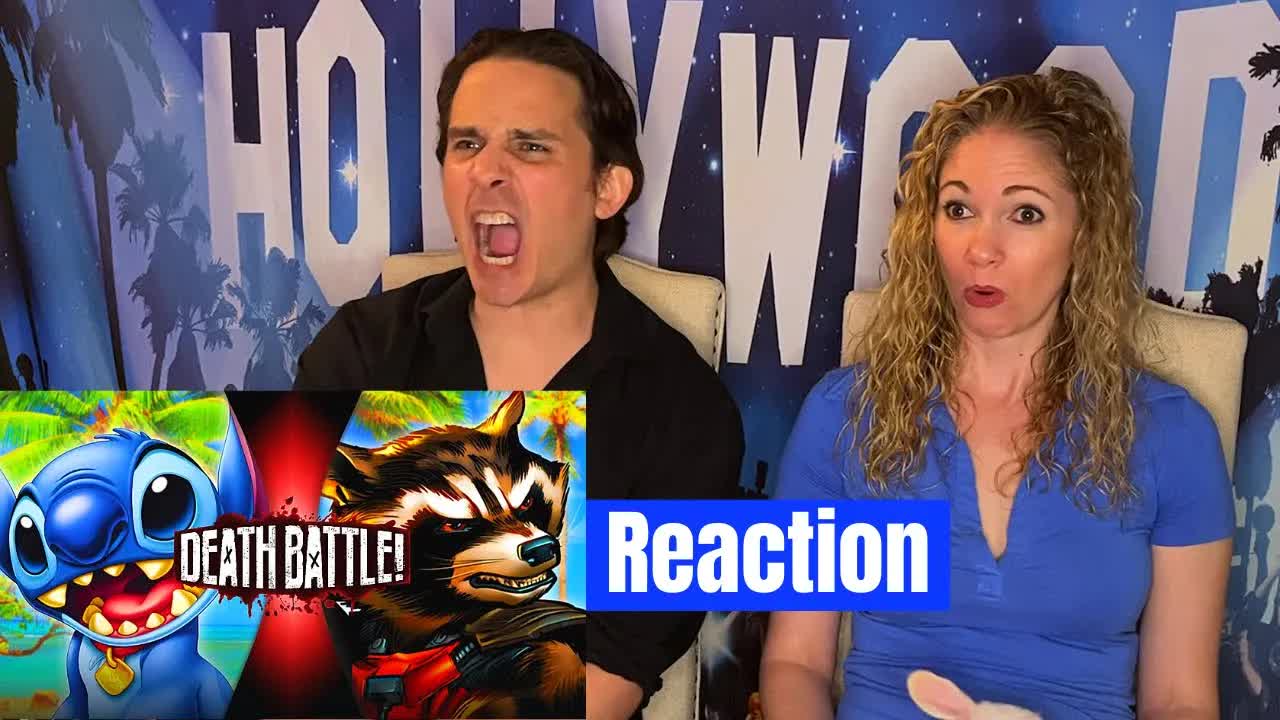 Death Battle Stitch vs Rocket reaction | Disney vs Marvel