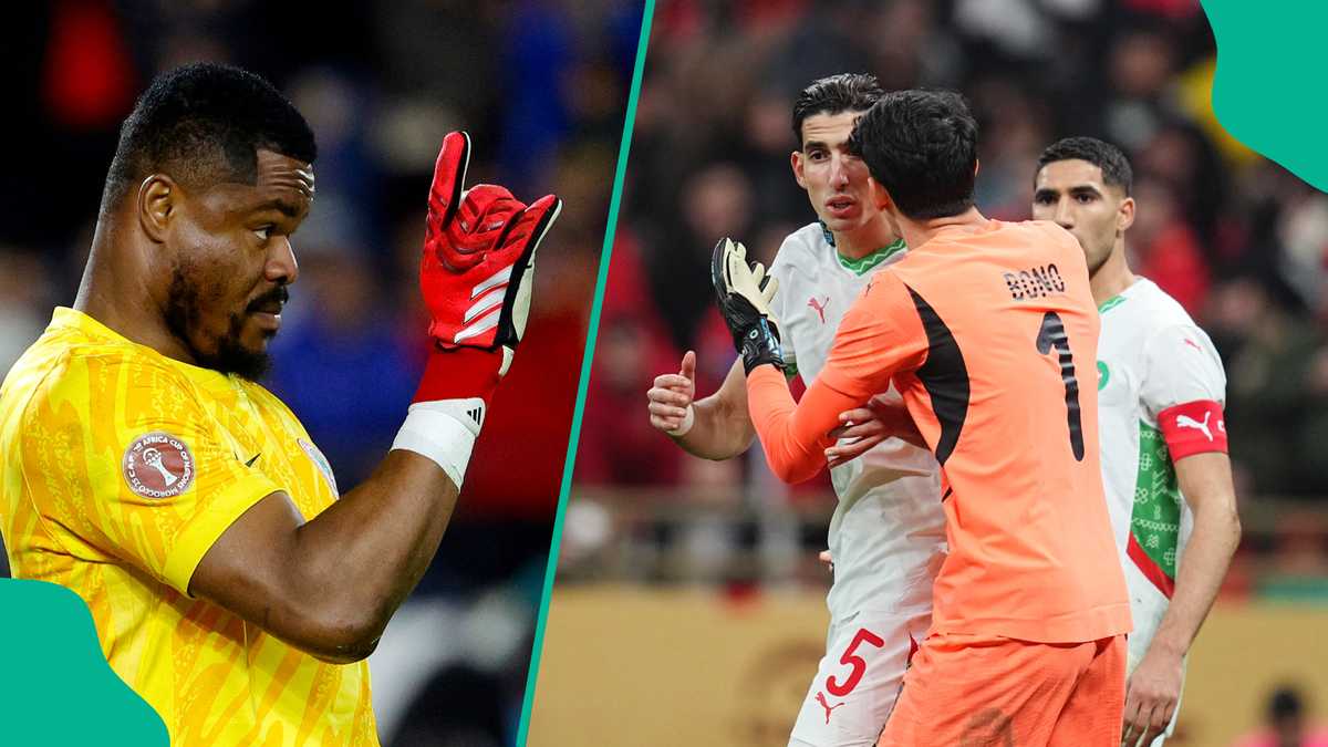 Super Eagles goalkeeper Stanley Nwabali aims dig at Morocco after ...