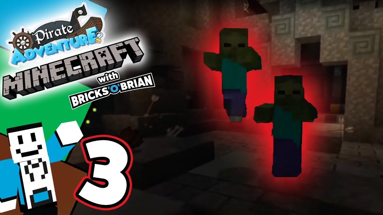 Scaling an Agro Crag! - Pirate adventure Minecraft map showcase with ...