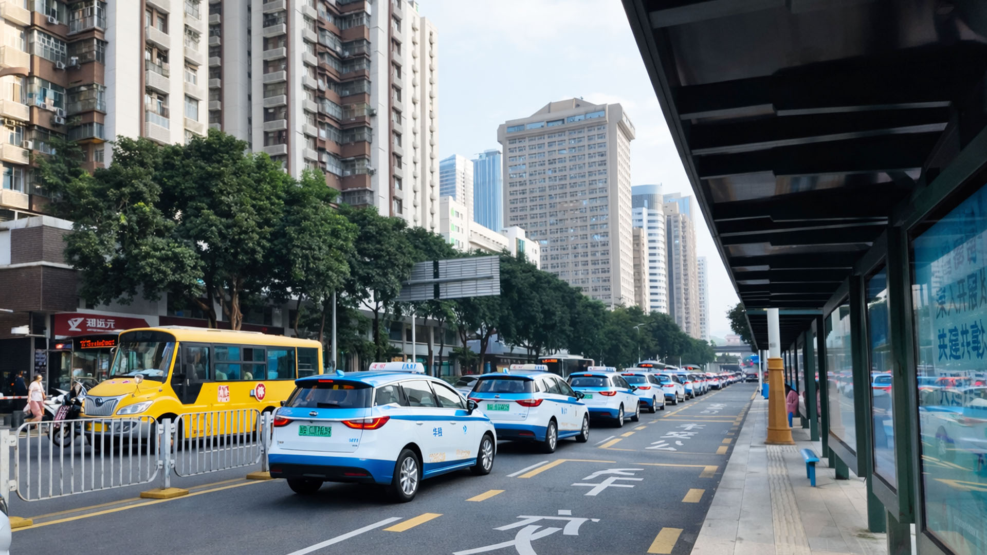 Urban transport flow in Shenzhen China