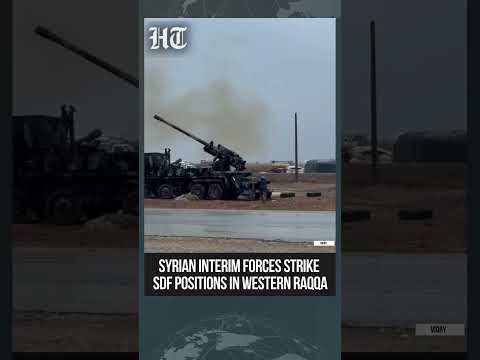 Interim Syrian forces shell SDF positions before entering Dabis Afnan ...