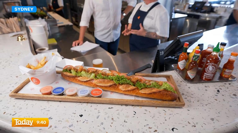 Crowds turned away as Sydney's $830 million fish market finally opens