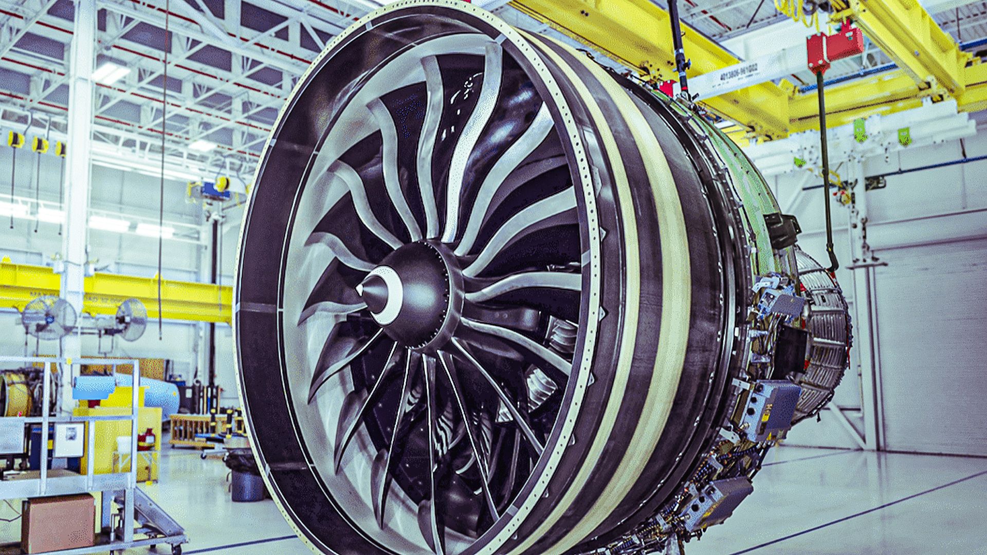 Here’s how much bigger aircraft engines are today compared to the ...