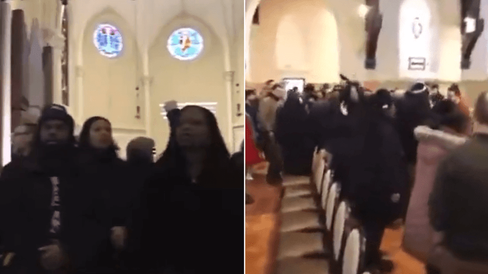 Mob chanting 'justice for Renee Good' storms Minnesota church over ...