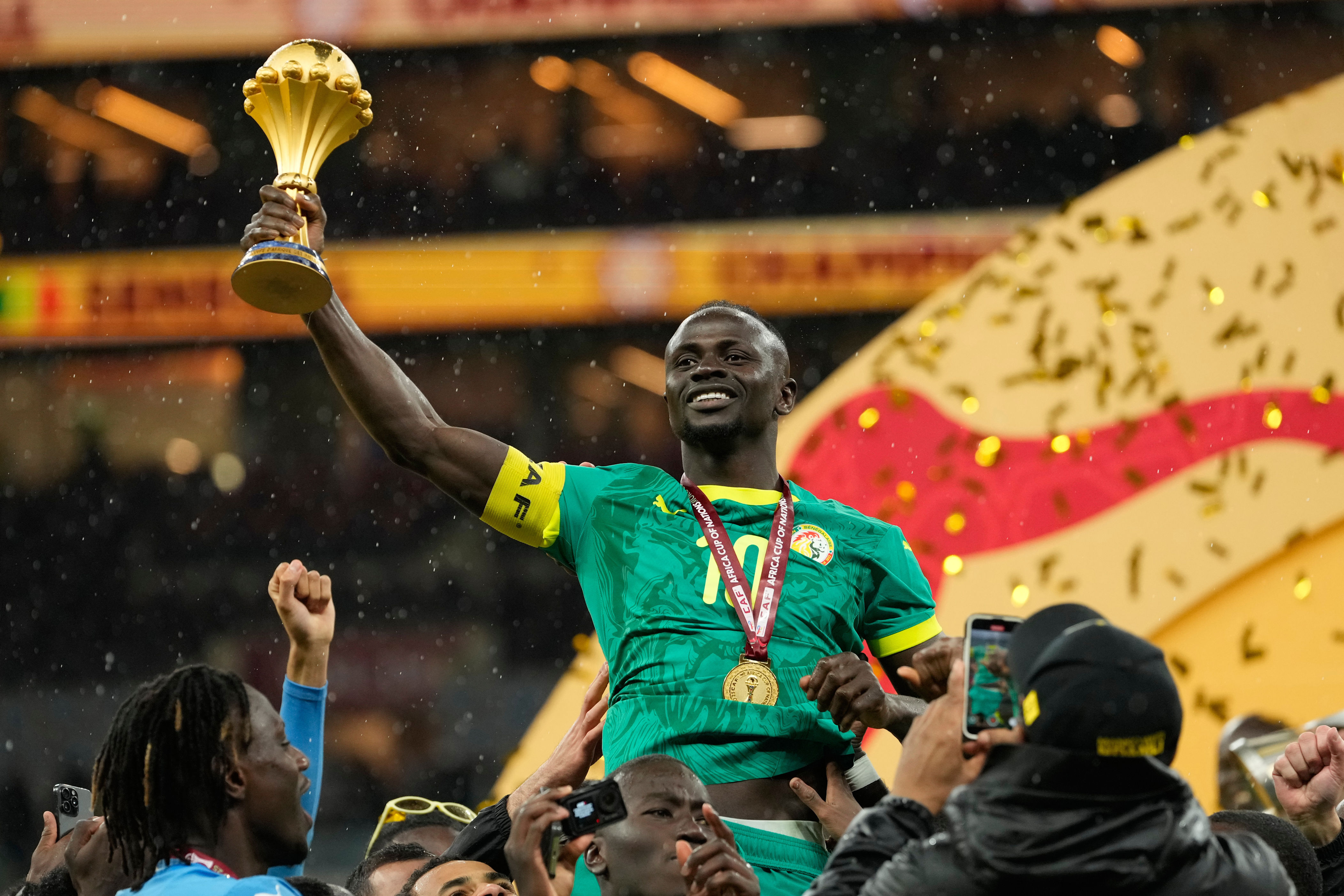 Sadio Mané called his team back for Senegal's win over host Morocco in ...