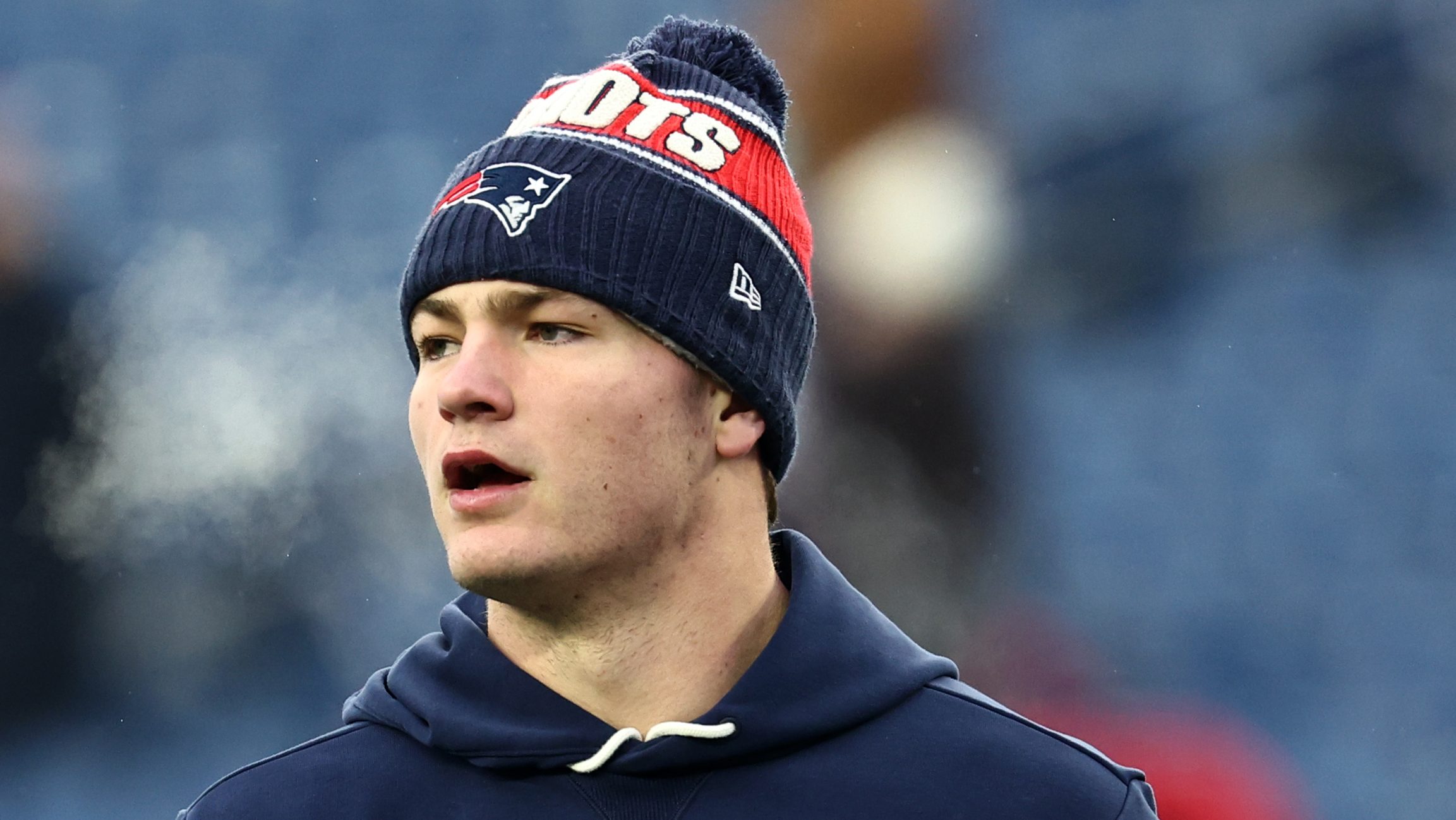 Drake Maye makes Patriots QB history against Texans