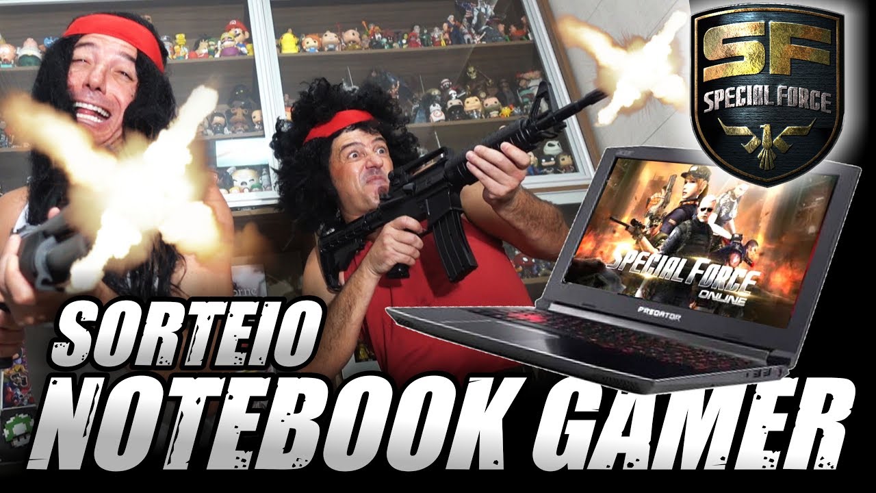 👾 Ganhe um notebook gamer - Special Force!