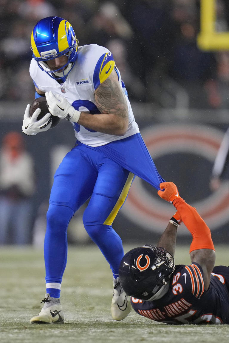 Rams shake off wild TD pass by Caleb Williams to force OT, beat Bears ...