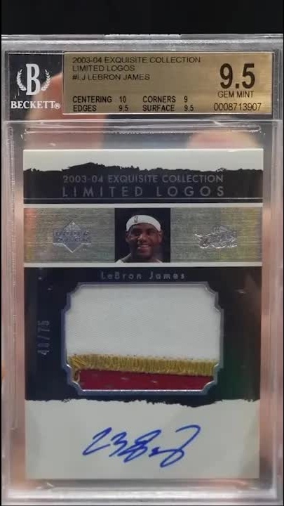 LeBron James $1m card pulled from a $400 box!
