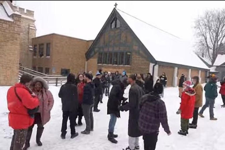 Former CNN anchor joins anti-ICE protesters inside Minneapolis church ...