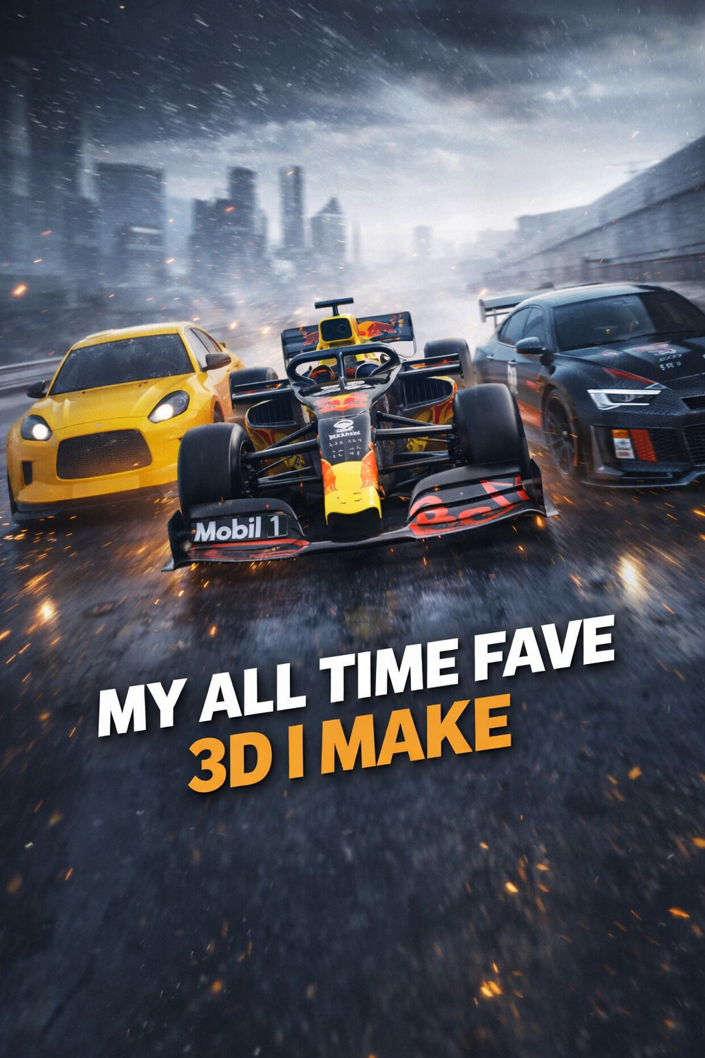 My all-time favorite 3D car montage