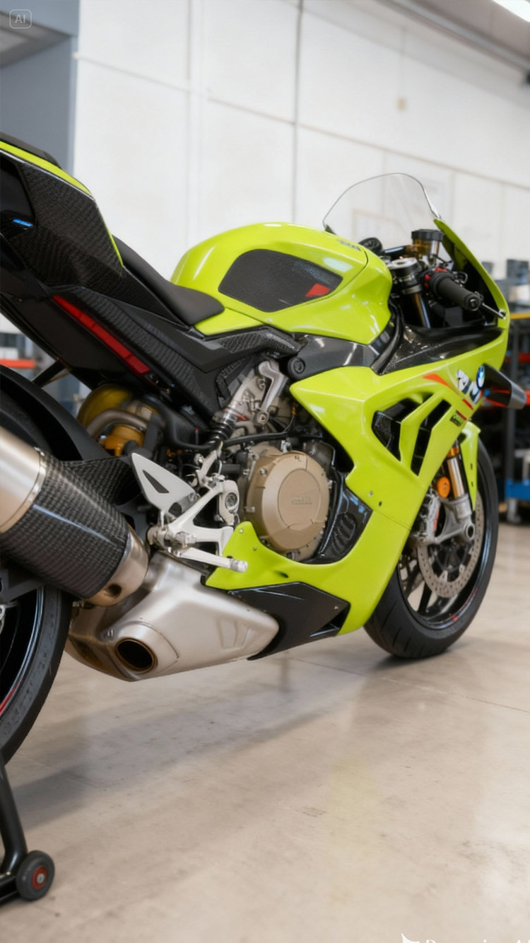 A new motorcycle delivery brings pure joy