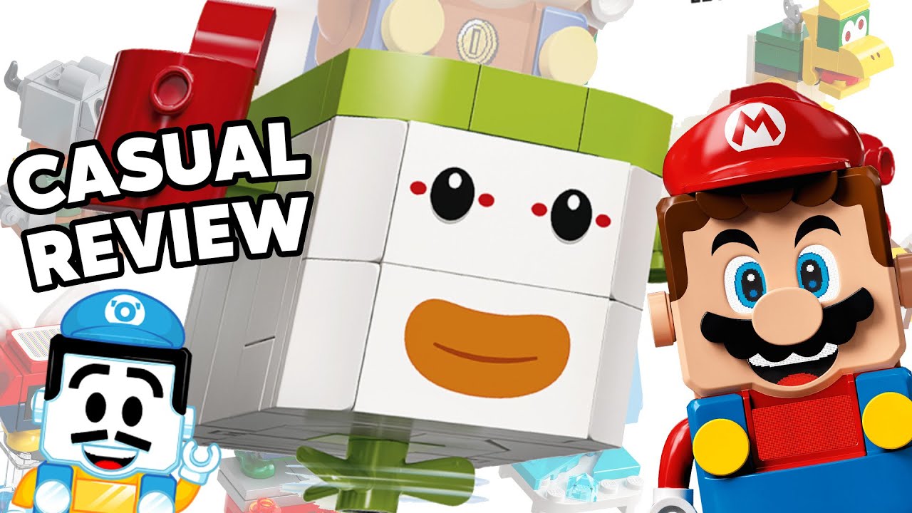 Character pack series 4 & Bowser Jr.'s clown car! - LEGO Mario casual ...