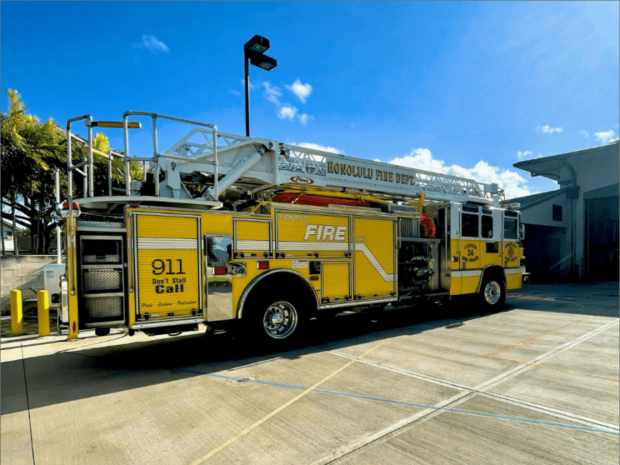 Aiea building fire leads to resident evacuation