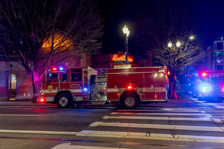 Fire started at homeless camp damages Red Robin restaurant in Lloyd ...