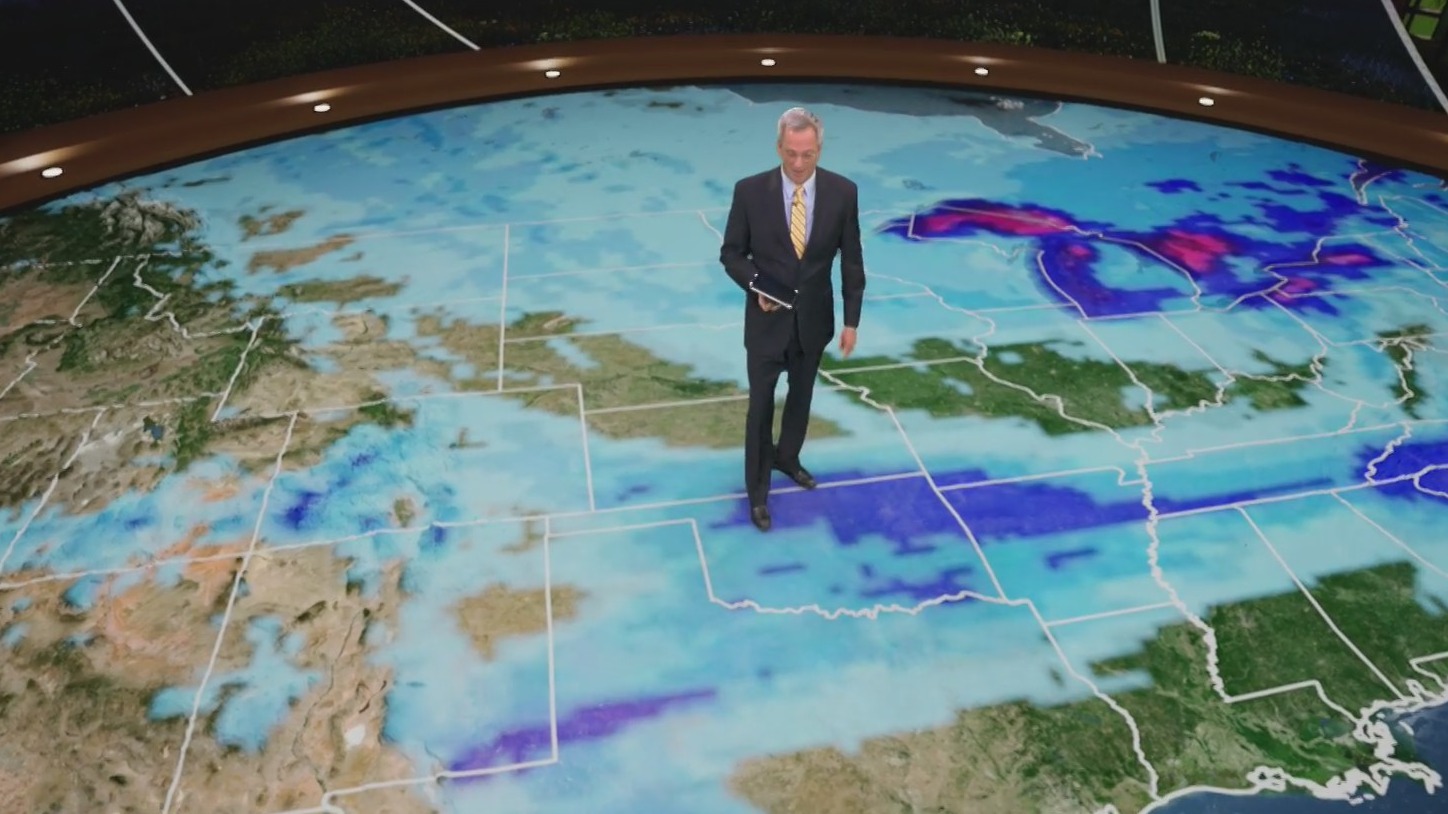 A cold, blustery holiday day for MLK Day in North Texas