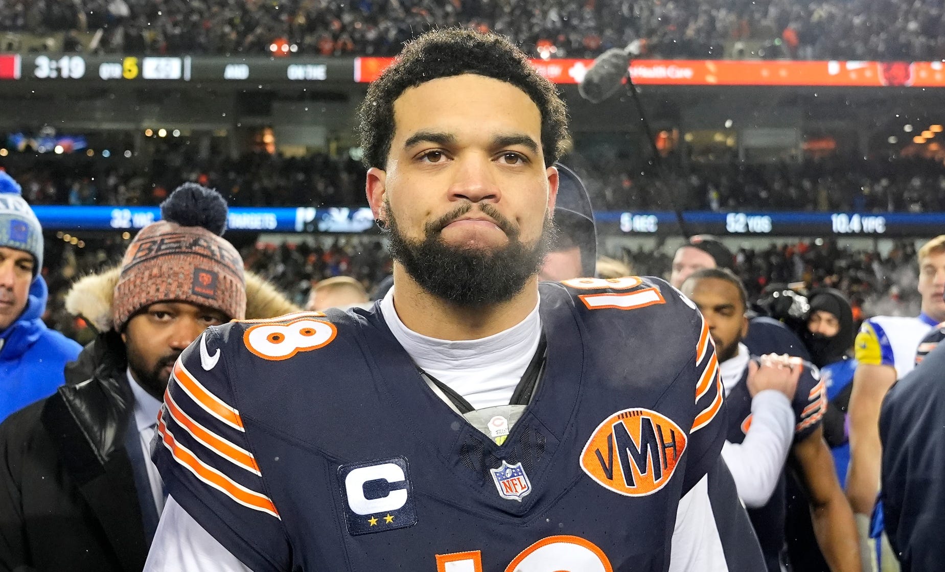 Haugh: Bears run out of magic as they lose 20-17 to Rams in overtime in ...