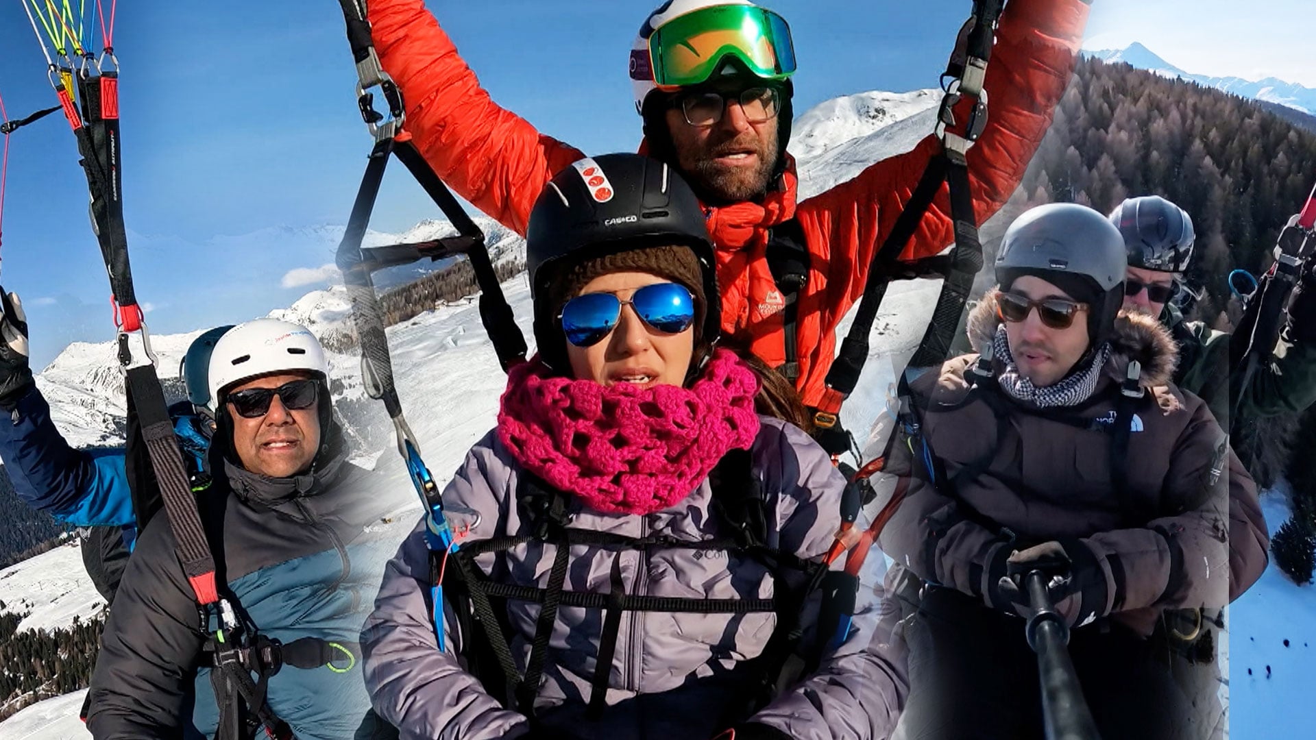 Paragliding in Davos: A bird's eye view of World Economic Forum