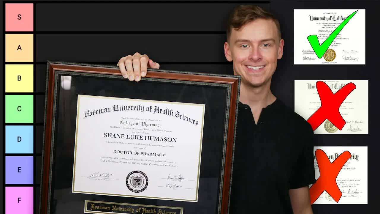 STEM degree tier list (STEM majors ranked)