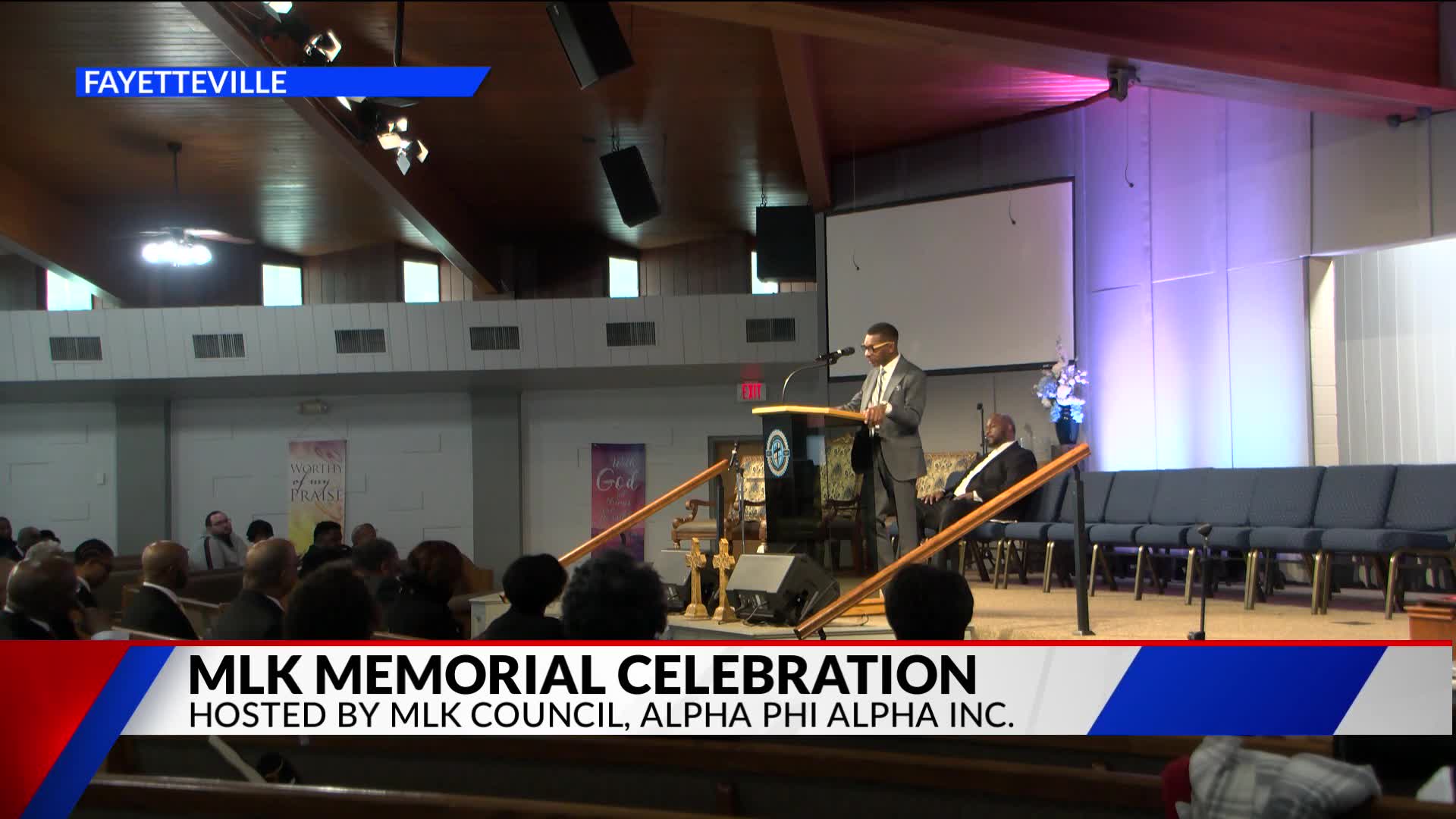 MLK memorial celebration held at St. James Missionary Baptist Church