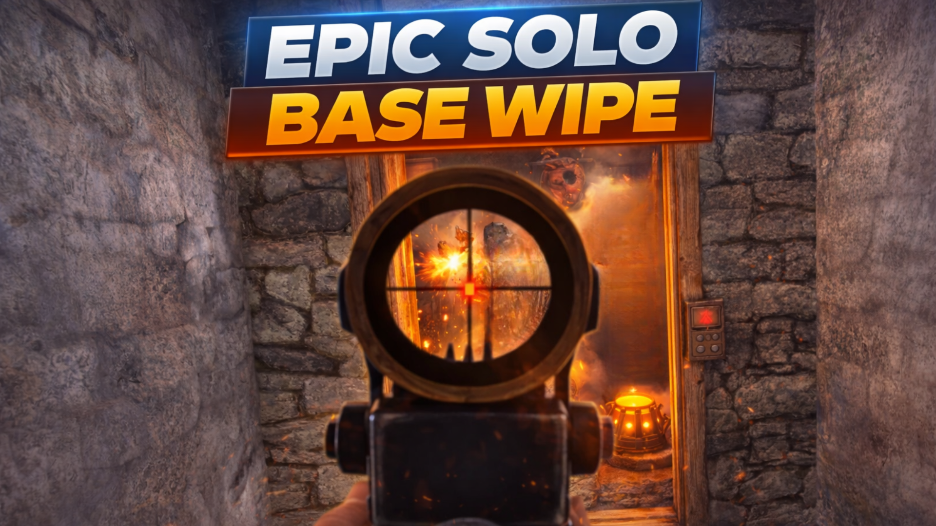 How I wiped a Korean clan base all by myself in vanilla