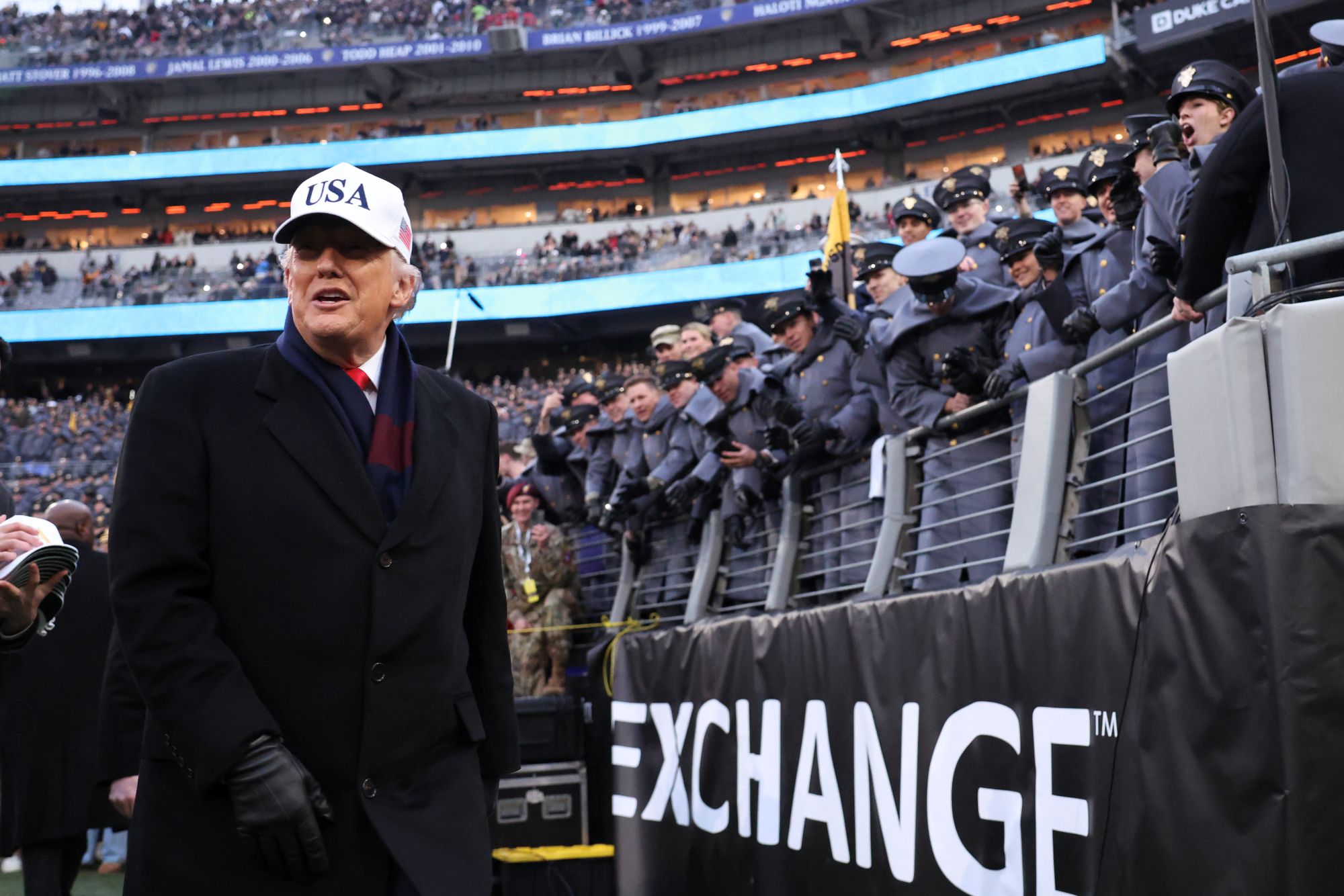 President Donald Trump eyes executive order impacting Army-Navy ...