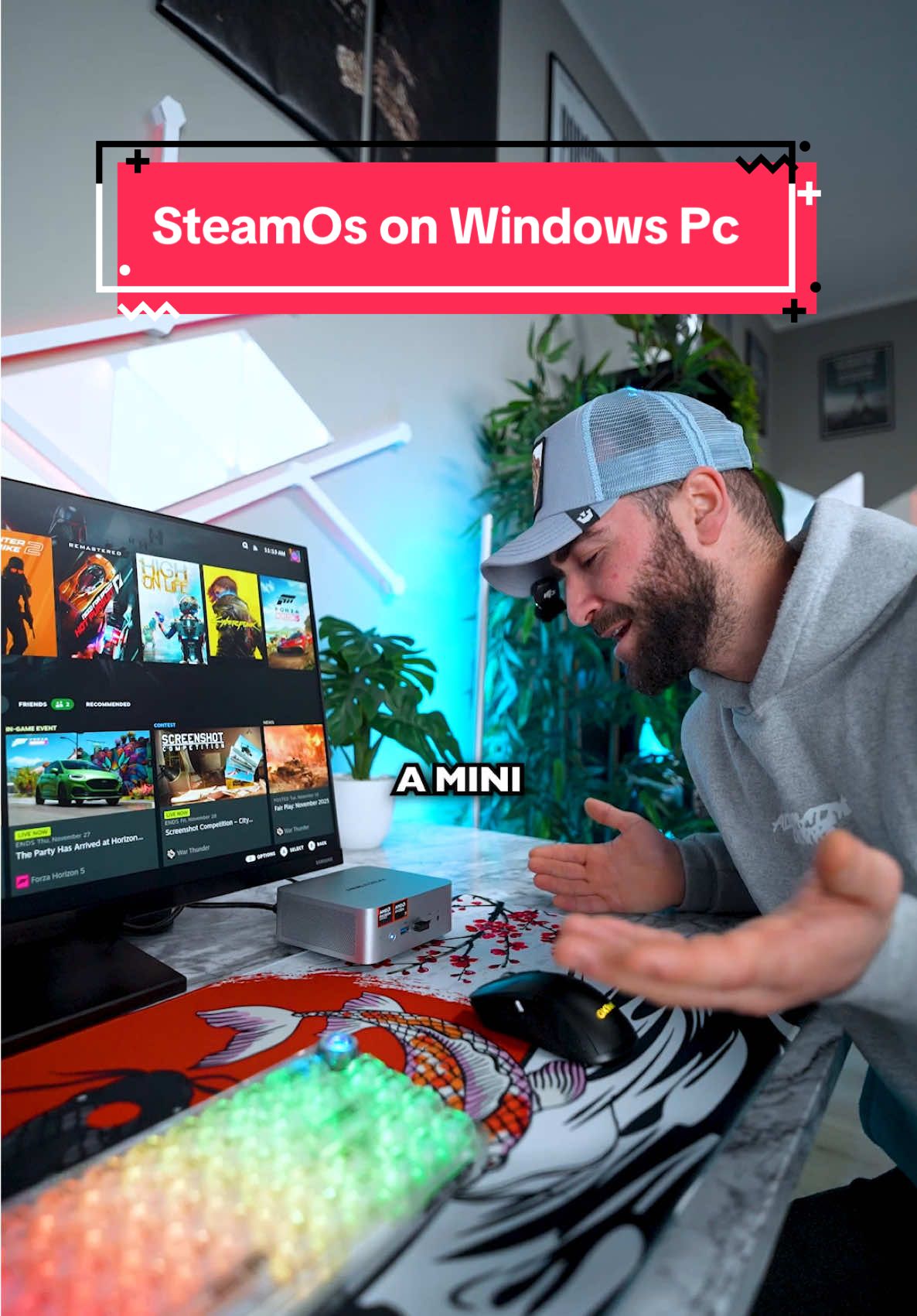 Testing SteamOS on a Windows PC